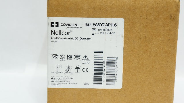 Covidien EASYCAPII6 Nellcor Adult Colorimetric CO2 Detector >15 kg (x ...