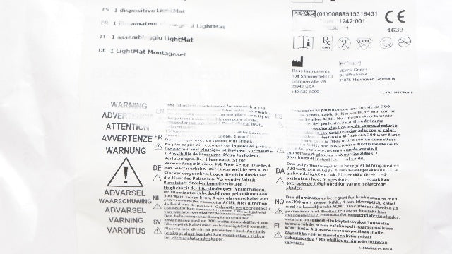 Boss Instruments TA2334 LightMat Surgical Illuminator (x) – Imedicsales