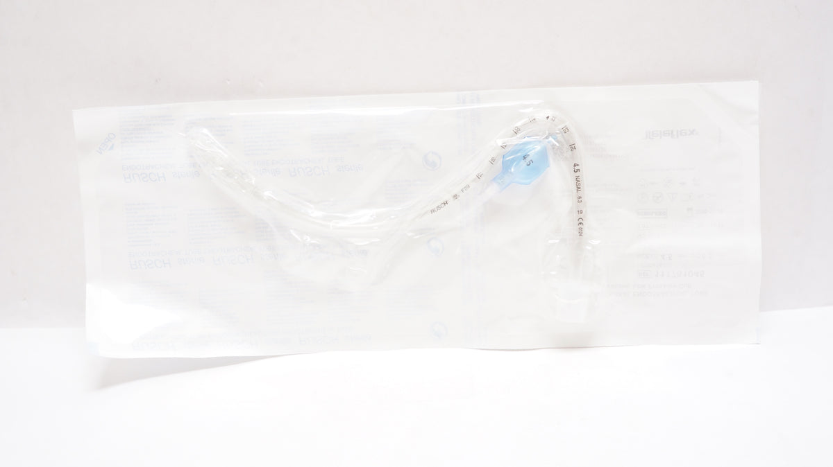 Teleflex 111781045 Preformed Agt Nasal Endotracheal Tube 4.5ID x 6.3mm ...