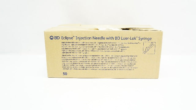 BD 305782 Eclipse Injection Needle with Luer-Lok Syringe 3ml 23G x 1 ...