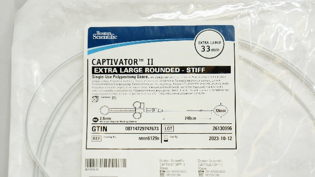 Boston Scientific M00561290 CAPTIVATOR II Polypectomy Snare XLarge 33m ...