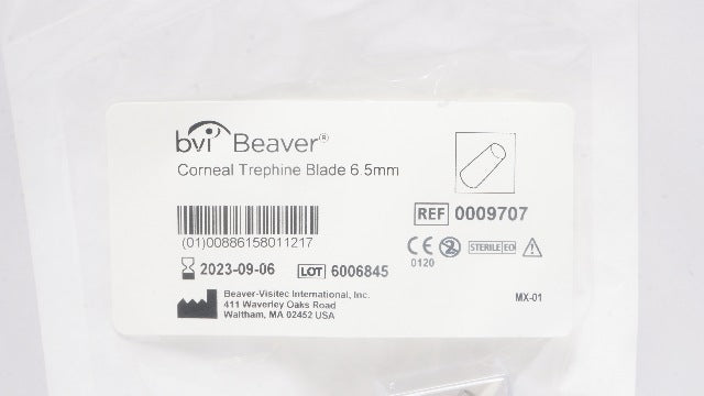 BVI Beaver 0009707 Corneal Trephine Blade 6.5mm – Imedicsales
