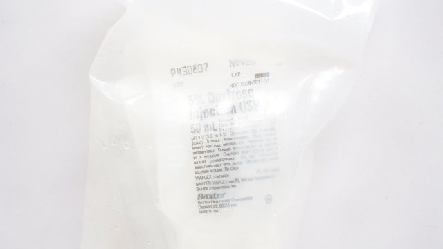 Baxter 2B0088 Dextrose Injection USP 5% 50ml – Imedicsales