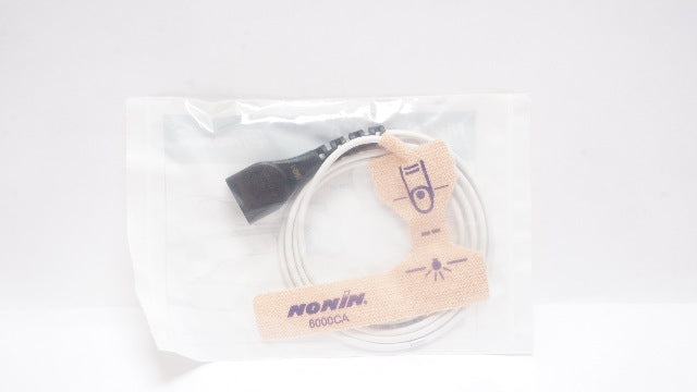 Nonin Model 6000CA Adult Disposable Single-Patient Use Pulse Oximeter ...