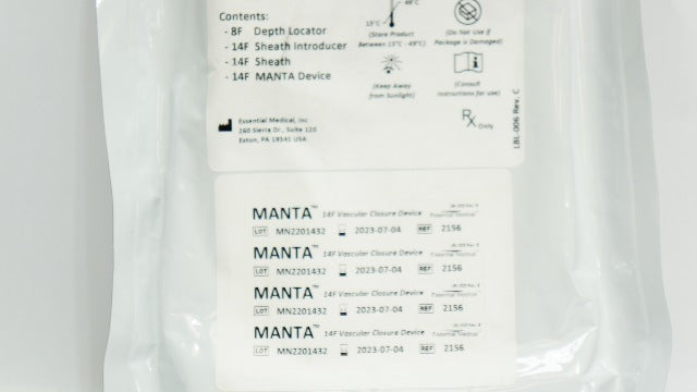 Essential Medical 2156 Manta Vascular Closure Device 14F (x) – Imedicsales