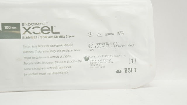 Ethicon B5LT Endopath Xcel Bladeless Trocar Bladeless Trocar W/Sleeve ...