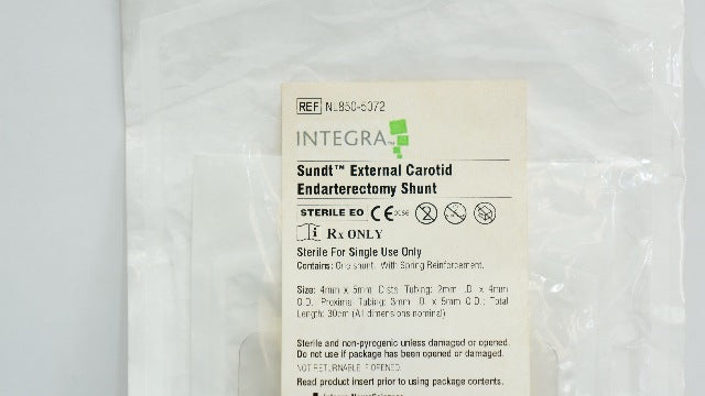 Integra NL850-5072 Sundt External Carotid Endarterectomy Shunt (x ...