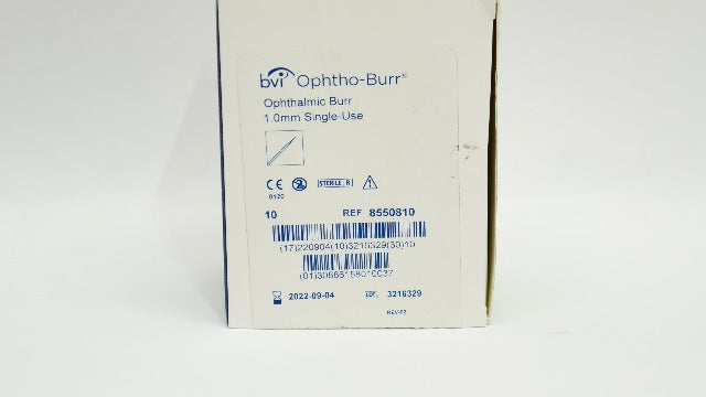 BVI Beaver 8550810 Ophtho-Burr Ophthalmic Burr 1.0mm (x) - Box of 7 ...