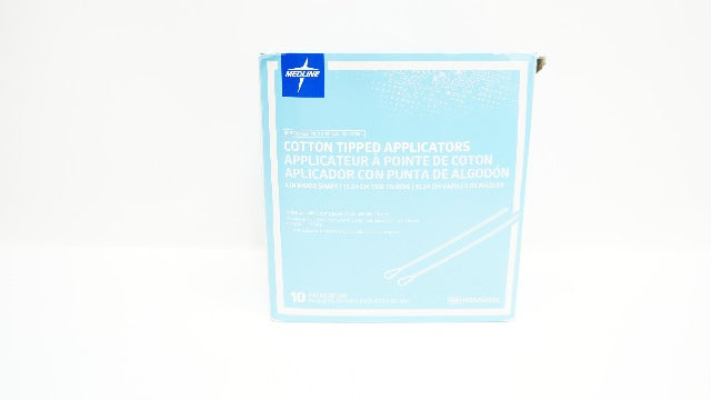 Medline MDS202055 Cotton Tipped Applicators 6inch Wood Shaft - Box of ...