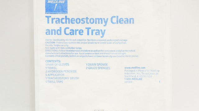 Medline DYND40615 Tracheostomy Clean and Care Tray – Imedicsales