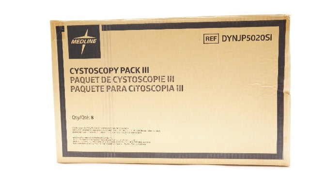 Medline DYNJP5020SI Cystoscopy Pack III - Case of 8 – Imedicsales