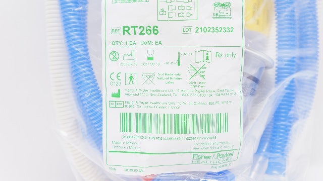 Fisher & Paykel RT266 Evaqua 2 Infant Ventilator Circuit, Dual Hrated ...