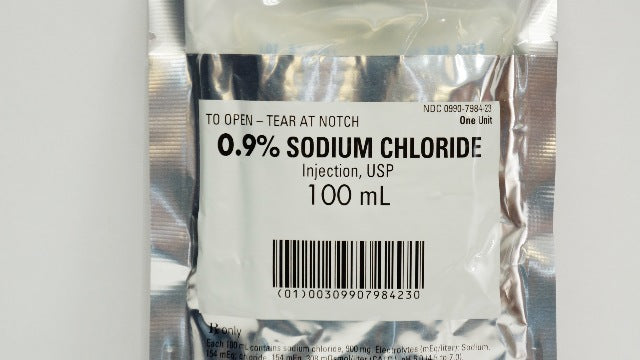 Icu Medical 0990-7984-23 0.9% Sodium Chloride Injection USP 100mL ...