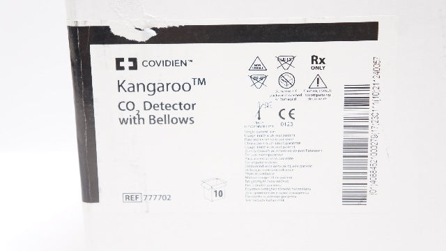 Covidien 777702 Kangaroo CO2 Detector with Bellows (x) - Box of 10 ...