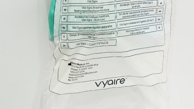 Vyaire B1554XX4 Vital Signs Pediatric Anesthesia Breathing Circuit ...