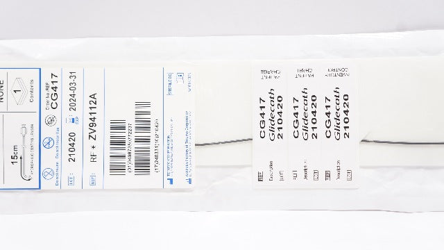 Terumo ZV94112A Radifocus Glidecath Angiographic Cath 4Fr. Non-taper A ...