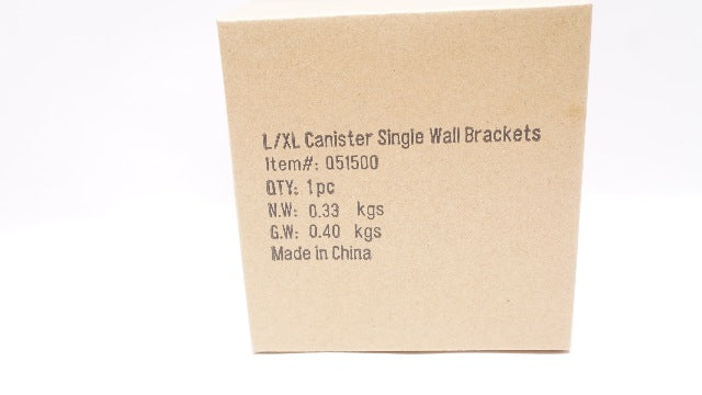 PDI Q51500 Sani-Bracket Single Wall Bracket Canister Large/Extra-Large ...