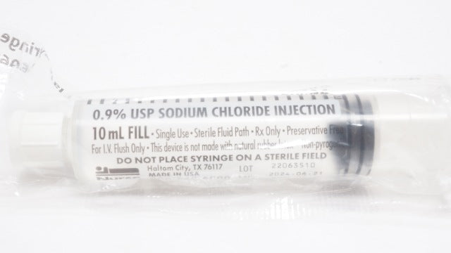 Nurse Assist A6069 0.9% USP Sodium Chloride Injection 10ml Fill ...