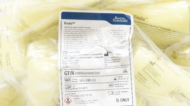 Boston Scientific SES-240-50 Koala Cleaning Sponge plus Pure Enzymatic ...