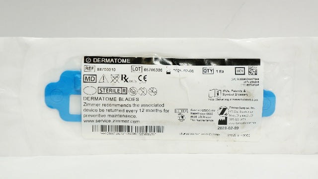 Zimmer 88700010 Dermatome Blades – Imedicsales