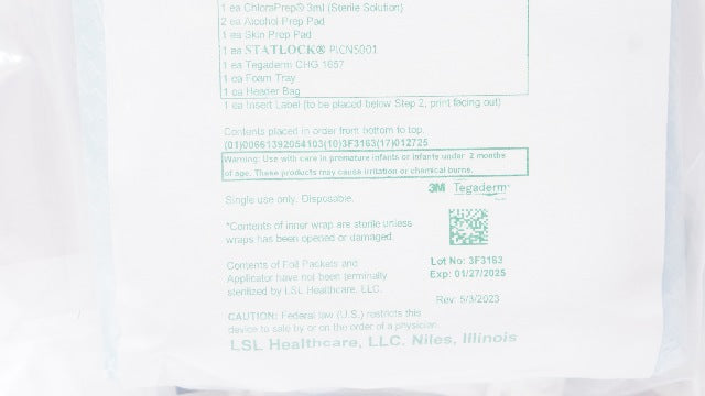 LSL Healthcare 2557CP CVC/PICC Dressing Change Kit – Imedicsales