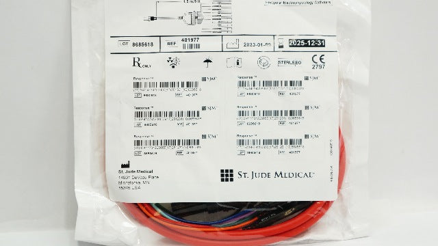 St. Jude Medical 401977 Response Electrophysiology Extension Cable 5ft ...