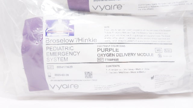 Vital Signs 7700PAW Broselow/Hinkle Pediatric Emergency System Purple ...