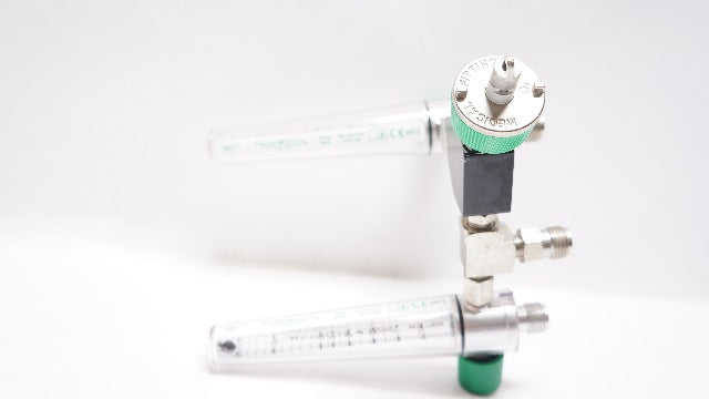 Precision Medical 8MFA Flow Meter Oxygen Max Flush Flow 44-67 LPM ...