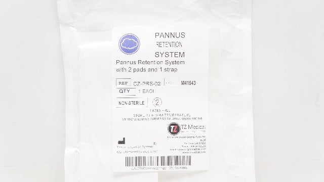 TZ Medical CA-PRS-02 Pannus Retention System with 2 Pads and 1 Strap ...