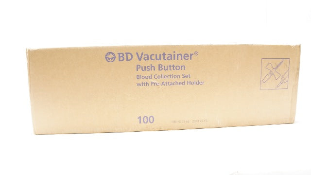 BD 368659 Push Button Blood Collection Set 25G x 3/4inch x 12inch - Bo ...