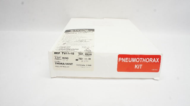 UreSil TV11-10 Thora-Vent Thoracic Vent Procedure Tray 11F x 10cm (x ...