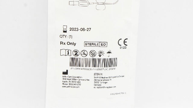 Smith&Nephew RR750 Rapid Rhino Anterior/Posterior Epistaxis Device 7.5 ...