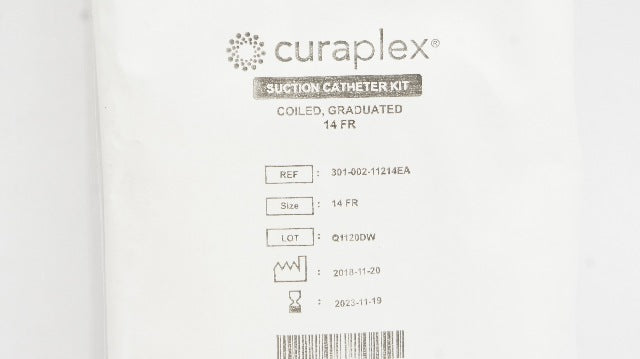 Curaplex 301-002-11214EA Suction Catheter Kit, 14Fr (x) – Imedicsales