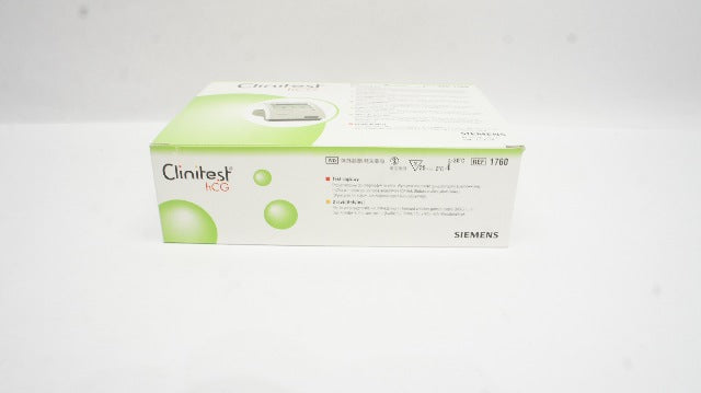 Siemens 1760 Clinitest hCG Pregnancy Test (x) - Box of 25 – Imedicsales