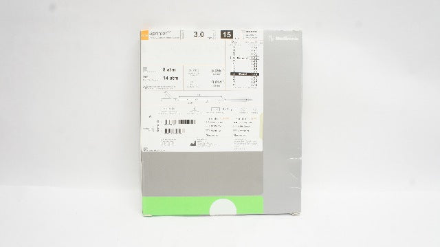 Medtronic SPR3015W Sprinter OTW Balloon Dilatation Cath. 3.0mm x 15mm ...