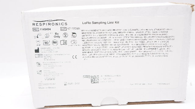 Respironics 1149494 Vyaire LoFlo Sampling Line Kit - Case of 10 ...