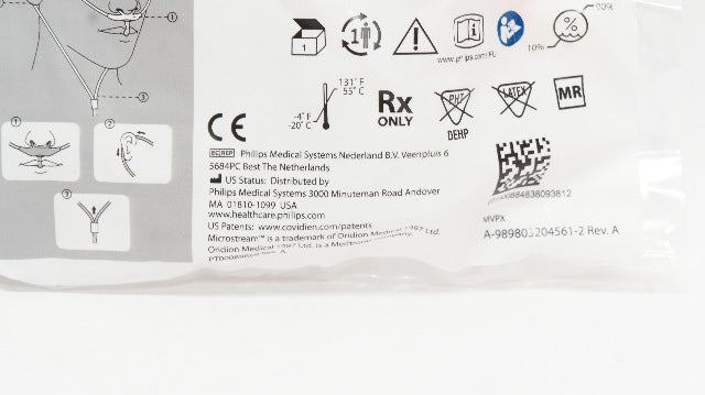 Philips 989803204561 Microstream Advance Pediatric Oral-Nasal CO2 Filt ...