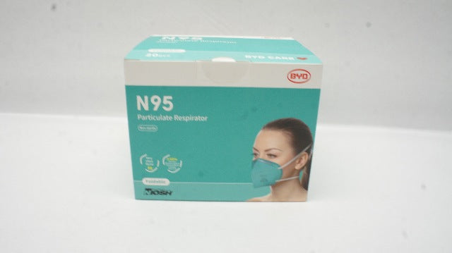 BYD Care DE2322 N95 Particulate Respirator, Foldable - Box of 20 ...