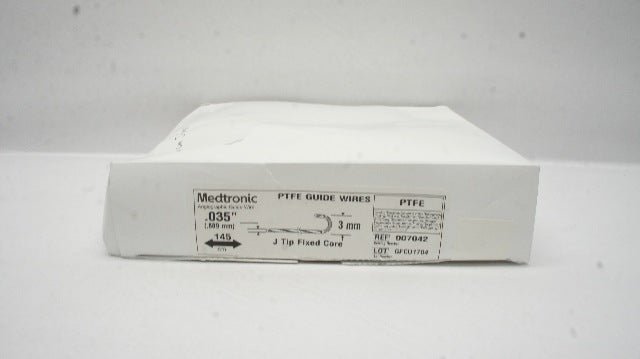 Medtronic 007042 Angiographic Guide Wire .035inch x 3mm x 145cm (x ...