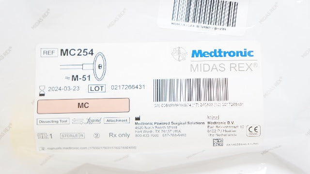 Medtronic MC254 Midas Rex Legend 25.4mm Metal Cutter Diamond Wheel (x ...