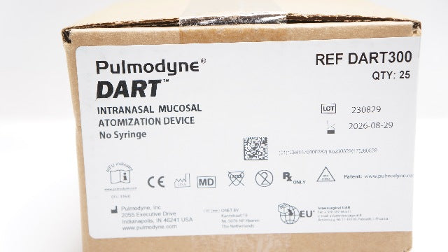 Pulmodyne DART300 DART Intranasal Mucosal Atomization Device - Box of ...