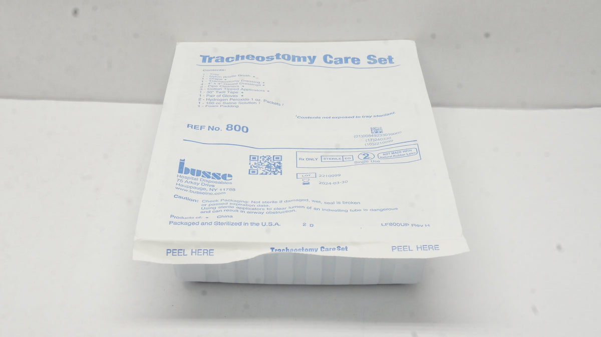 Busse 800 Tracheostomy Care Set (x) – Imedicsales