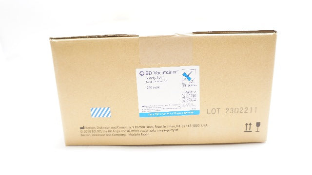 BD 367285 Vacutainer Blood Collection Set 25G x 3/4 x 12inch - Box of ...