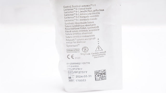 Covidien 170053 2-0 Polysorb Absorbable Stitch Reload ES-9 9mm Taper ...