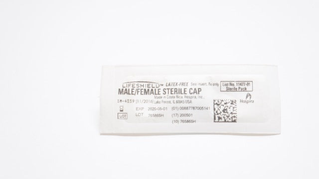 Hospira 11477-01 Lifeshield Male/Female Sterile Cap (x) – Imedicsales