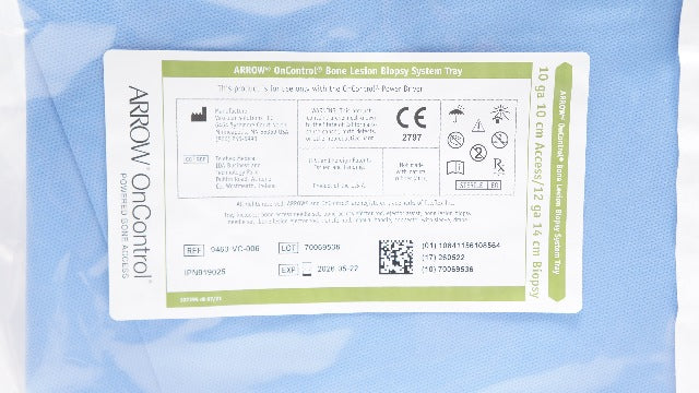 Vasular Sulutions 9463-VC-006 Arrow OnControl Bone Lesion Biopsy Syste ...