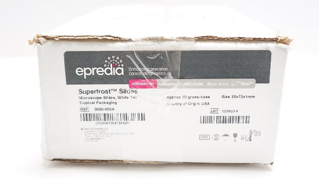 New Erie Scientific 3050-002A Epredia Superfrost Microscope Slides - B ...