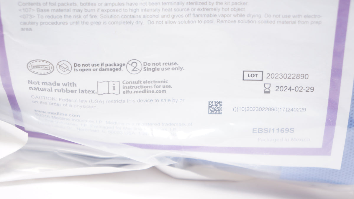 Medline EBSI1169S Port Access Dressing Change Kit (x) – Imedicsales