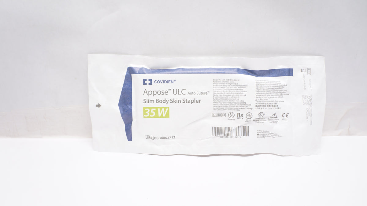 Covidien 8886803712 Appose ULC Auto Suture Slim Body Skin Stapler 35W ...