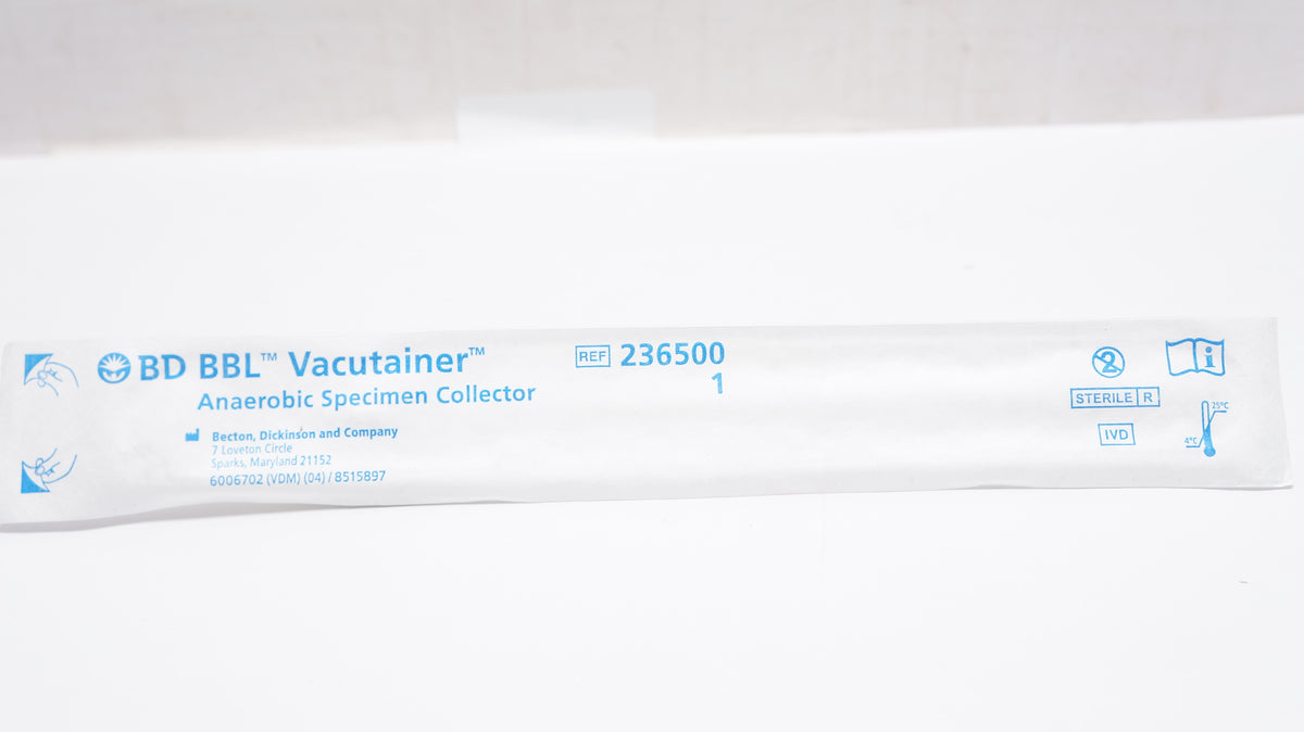 BD 236500 BBL Vacutainer Anaerobic Specimen Collector – Imedicsales